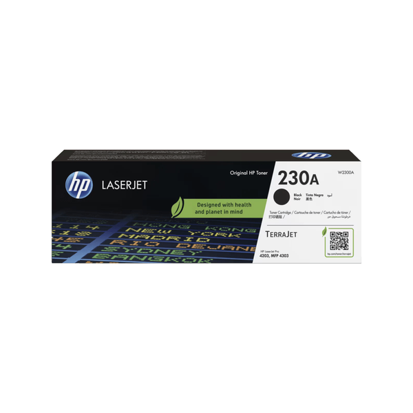 HP 230A (W2300A) Original Black LaserJet Toner Cartridge
